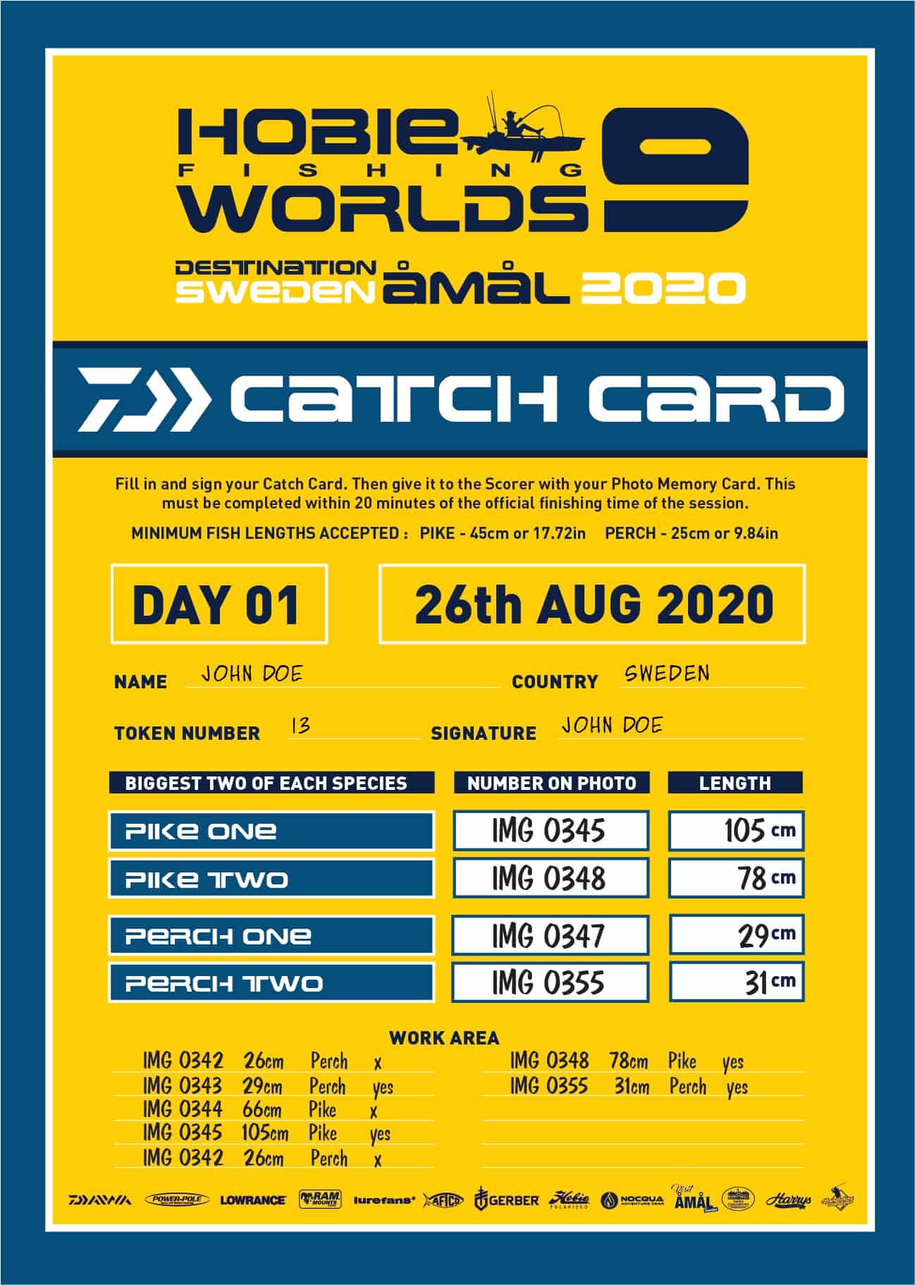 Official Rules – Provisional – Hobie Fishing Worldwide